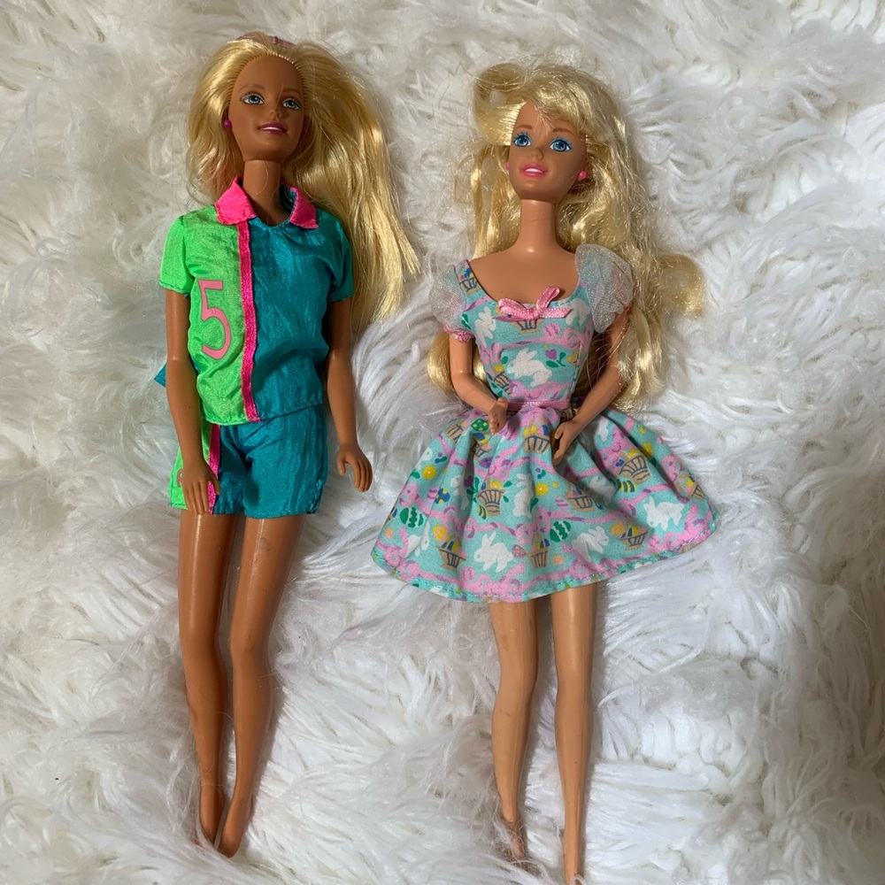 1966 Barbie Sports Barbie And Easter Barbie - Gem